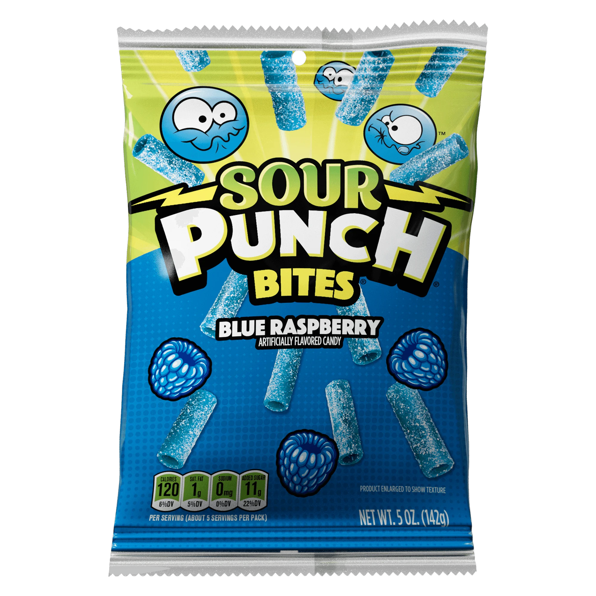 Sour punch bites blue raspberry – Candy Factory